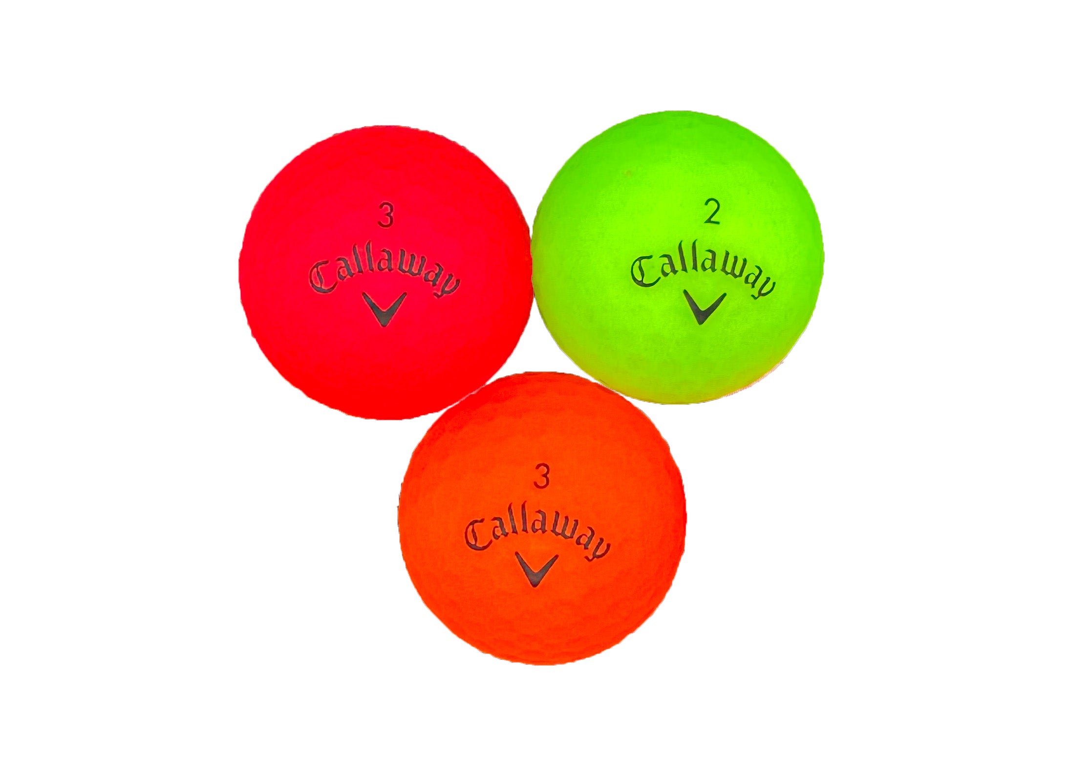 Callaway Matte Color Mix - 1 Dozen – Mulligan Golf Balls